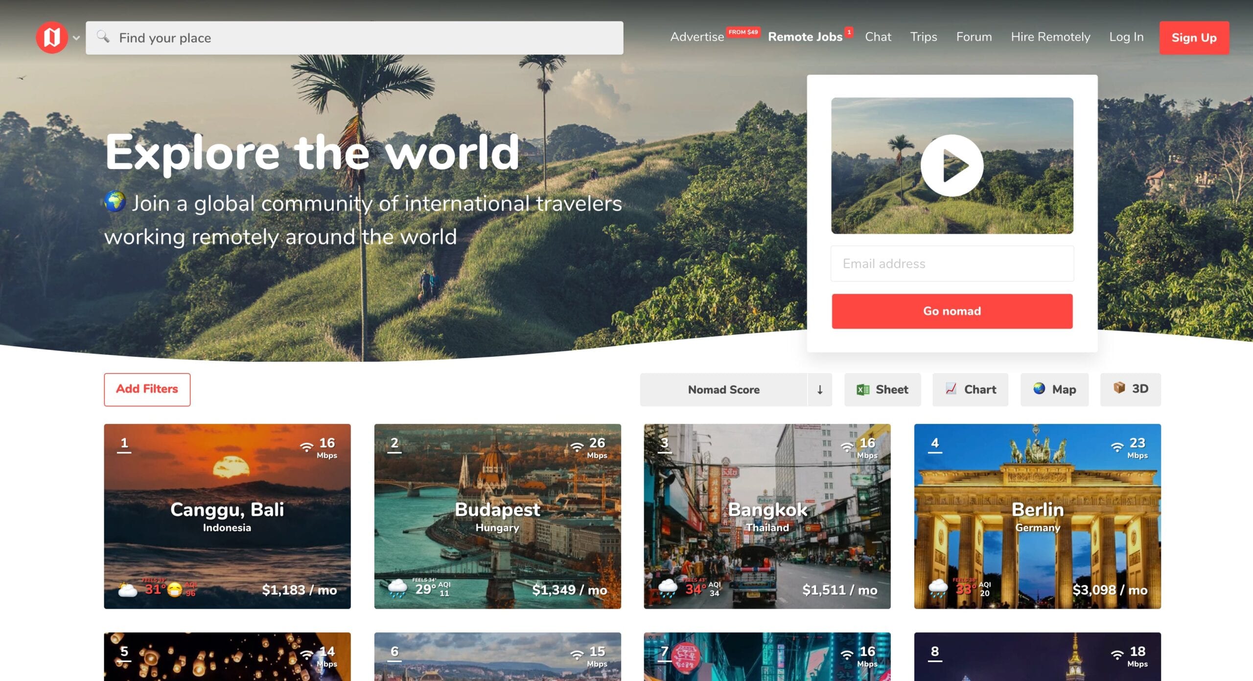 Nomad List: The one-stop-shop for all the information you need to be a ...